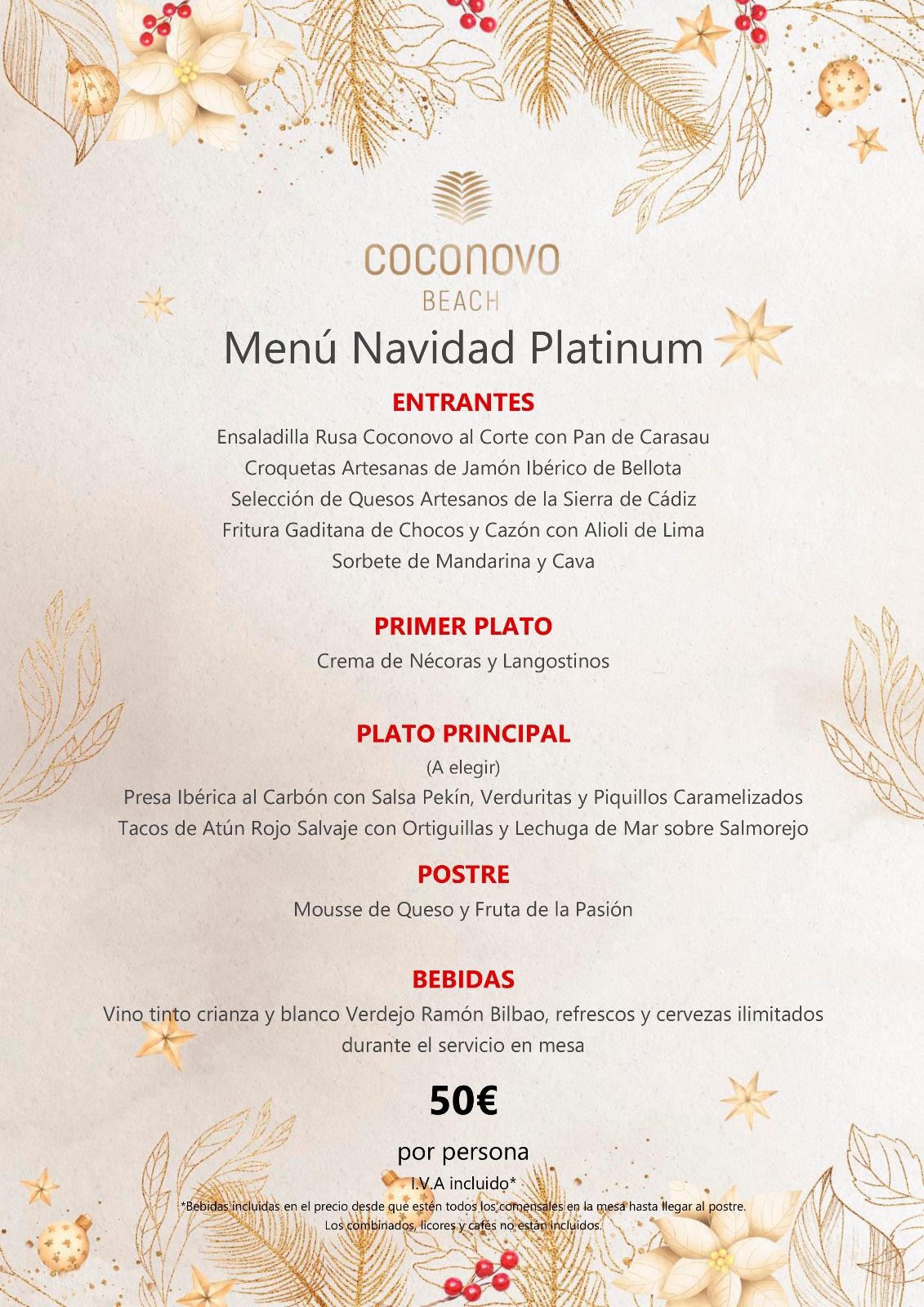 MENUS NAVIDAD COCONOVO | CoverManager